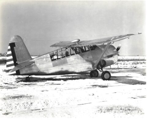 Curtiss O-52 Owl Observation Aircraft - Maynards Garage